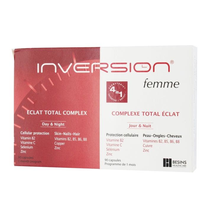 Inversion Femme Complexe Total Eclat 90 Capsules - Lyocentre - Easypara