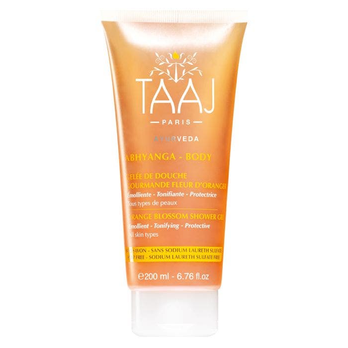 Body Gelee De Douche Gourmande Fleur D'oranger Abhyanga 200ml- Taaj ...