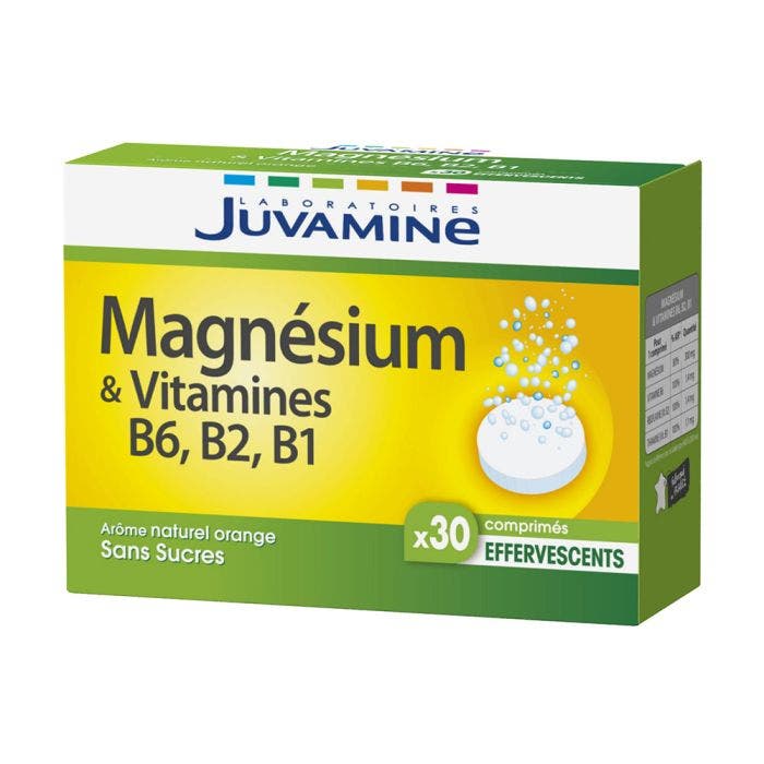 Juvamine Magnesium Vitamines B6 B2 B1 Avis