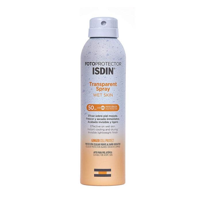 Spray Transparent Spf50 Fotoprotector Wet Skin 250ml- Isdin - Easypara