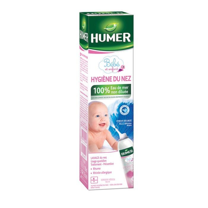 Spray Lavage du Nez Nourrisson Et Enfants 150ml- Humer - Easypara