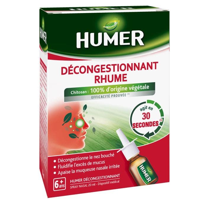 Decongestionnant Rhume 20ml- Humer - Easypara