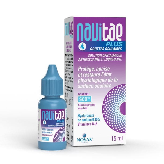 Navitae Solution Ophtalmique Vitamines A+e 15 ml- Densmore - Easypara