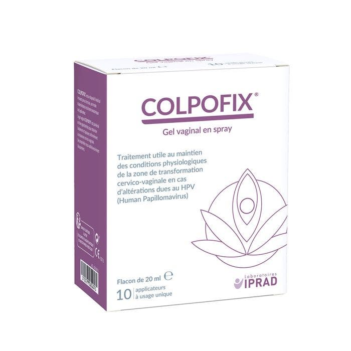 Colpofix Gel Vaginal en spray Flacon de 20ml + 10 applicateurs - Easypara