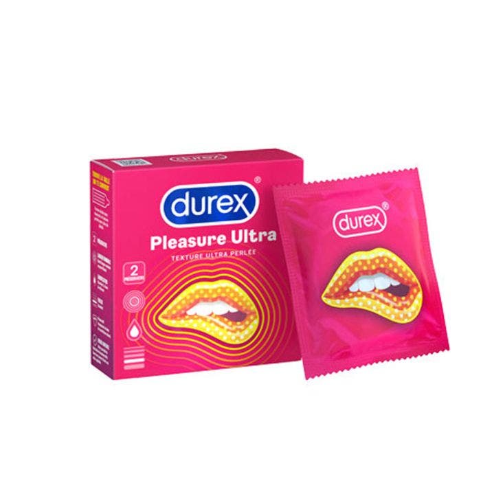 Préservatifs Texture ultra Perlée Pleasure x2-Ultra Durex - Easypara