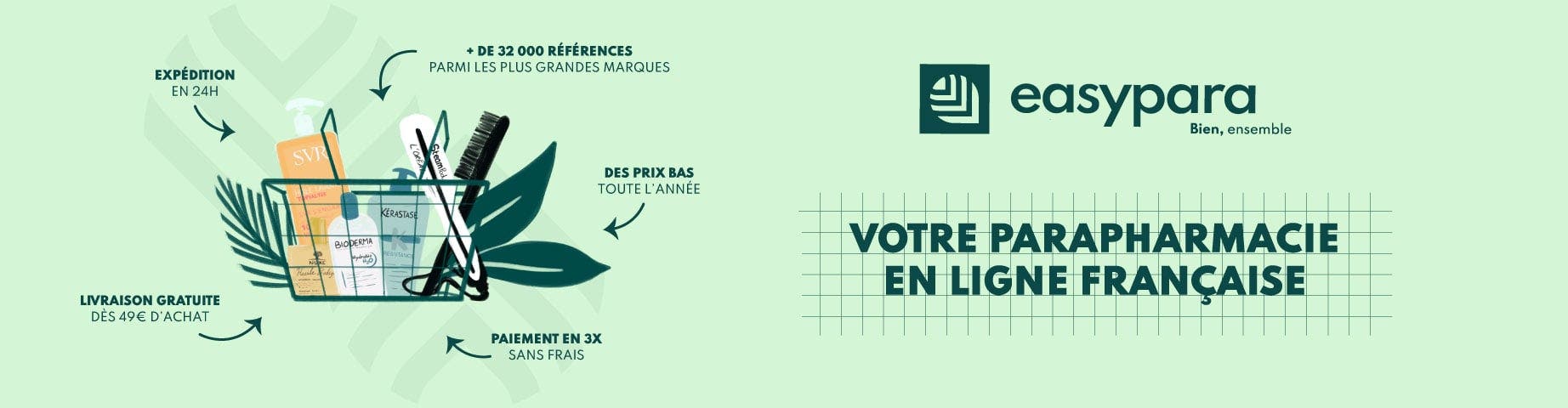 Easypara : meilleure parapharmacie en ligne française - Easypara
